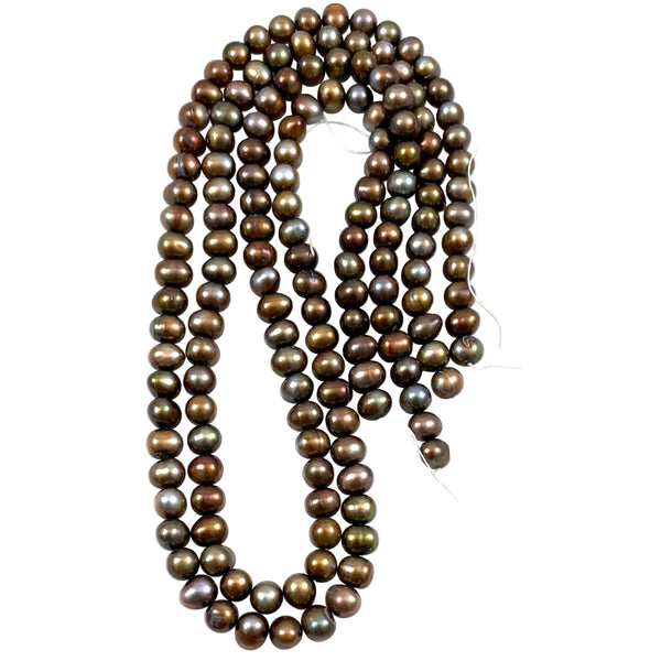 Bronze Freshwater Potato Pearl Beads 6mm – Estate Beads & Jewelry