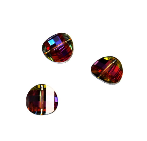 Swarovski 5107 Volcano Right Pagodas (6) Vintage – Estate Beads & Jewelry