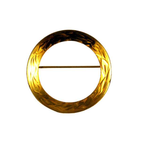 Bond Boyd Gold Circle Pin Brooch Vintage – Estatebeads