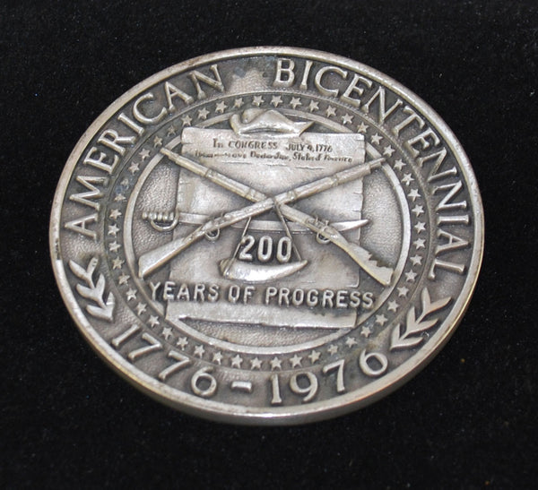 Balfour Bicentennial Medallion in Pewter - Estate Beads & Jewelry