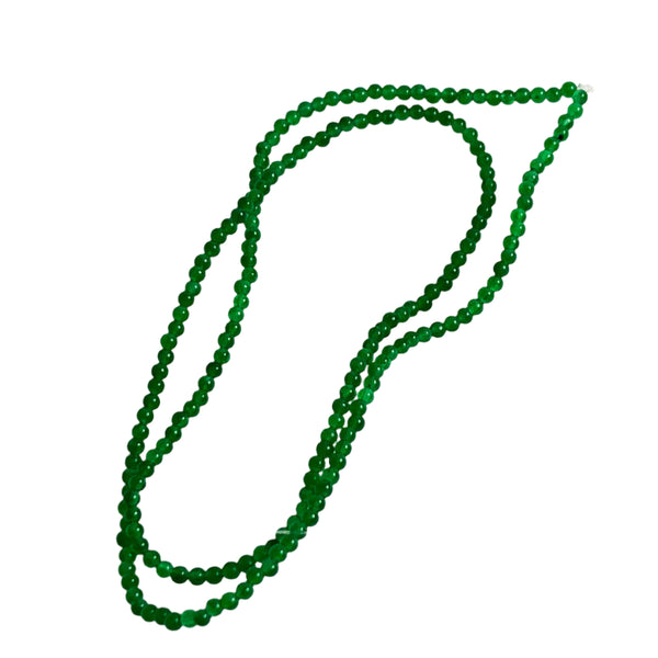 Green Onyx Round Gemstone Beads – Estate Beads & Jewelry