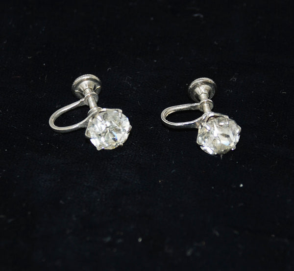 Little Nemo Screwback Earrings 1920's - Estate Beads & Jewelry