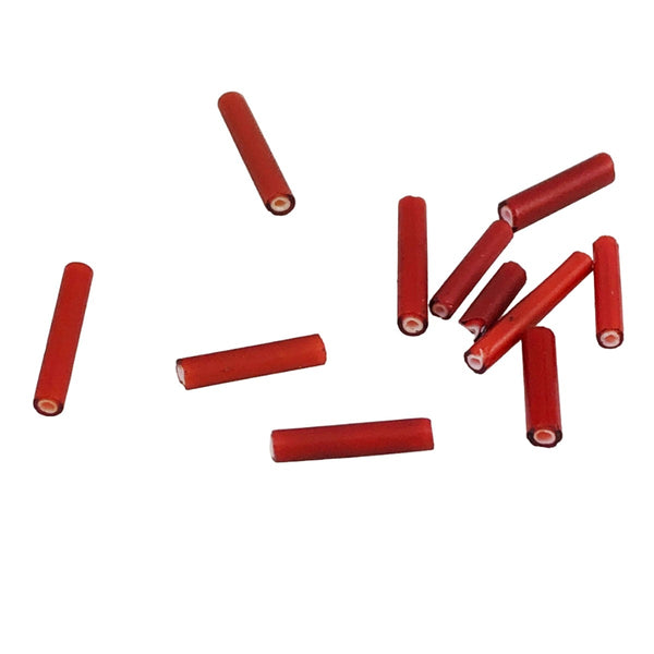 Antique African Trade Cornaline d'Aleppo Tube Beads – Estate Beads ...