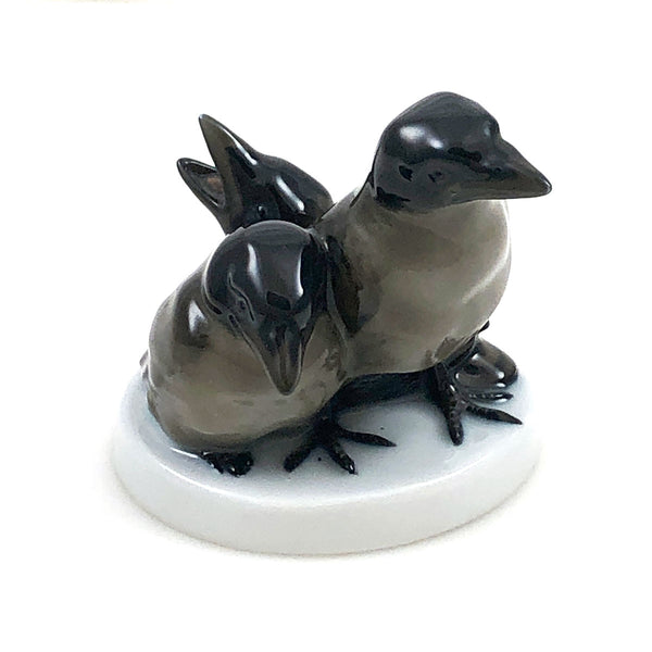 Rosenthal Young Jackdaw Three Bird Porcelain Figurine # 751 - Estate ...